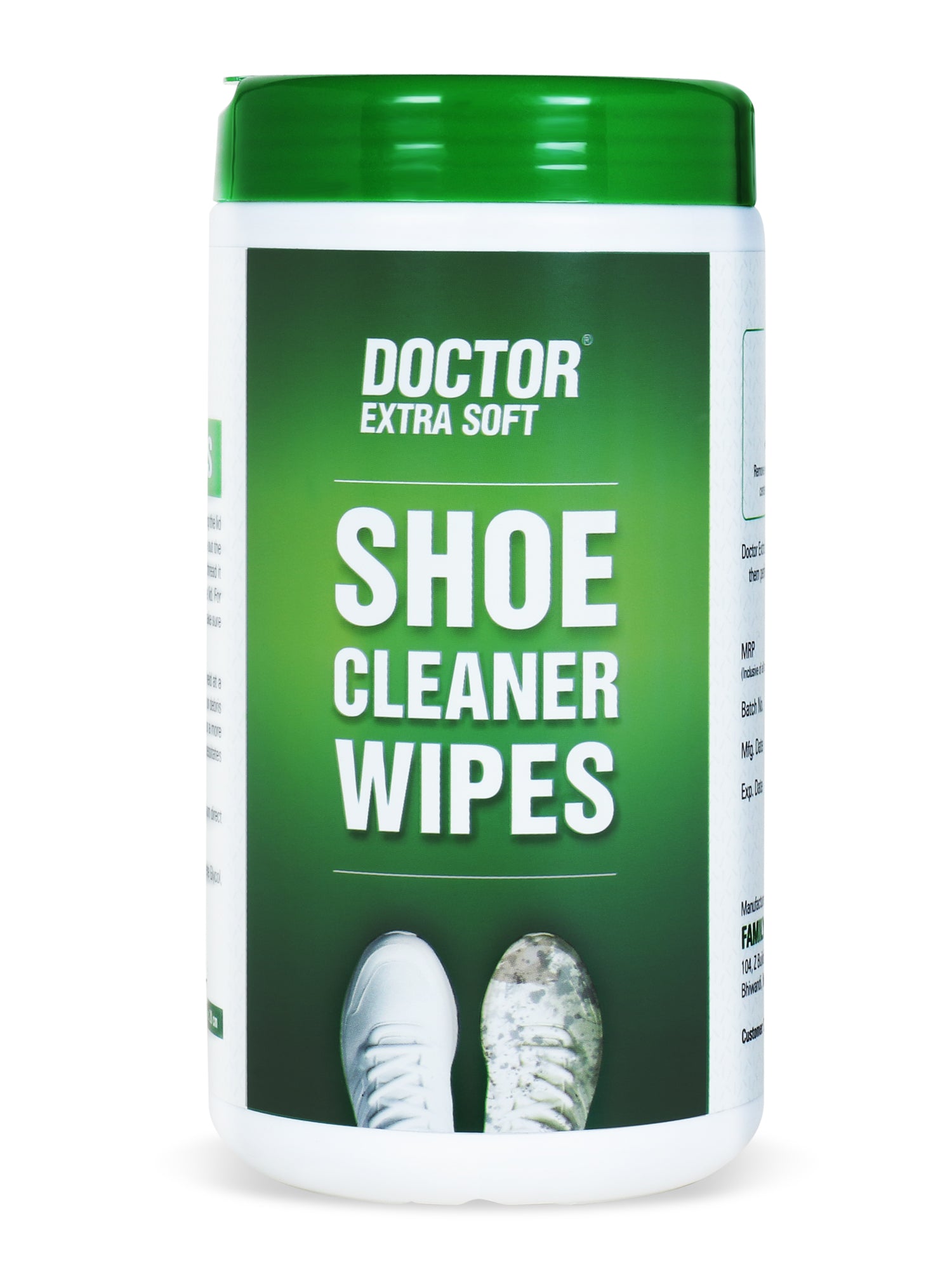 Doctor Extra Soft D-921 Shoe Cleaner Wet Wipes For Shoes/Loafers/Sanda