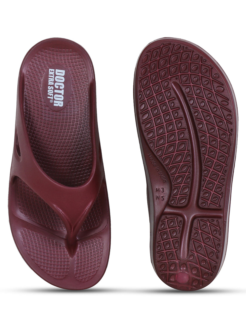 DOCTOR EXTRA SOFT D-510 Women's Classic Ultra Soft Flip Flops/Slippers ...